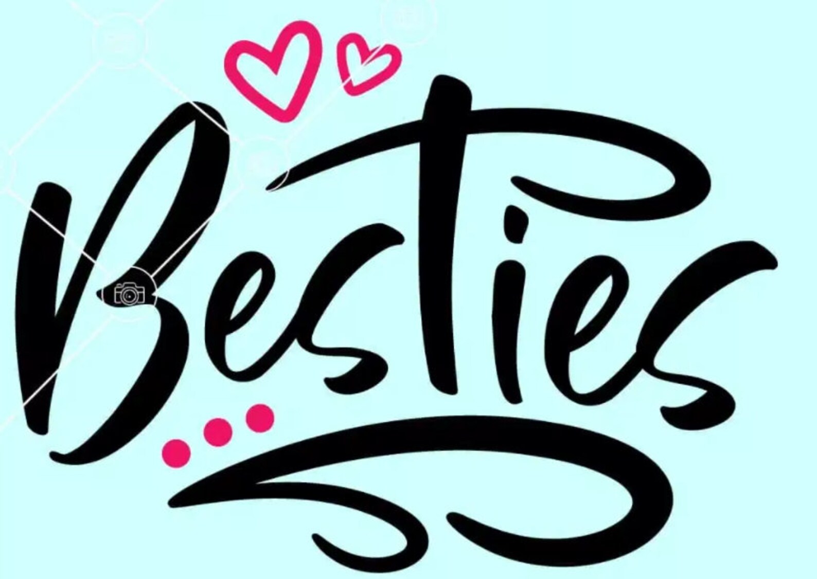 Besties svg Besties Heart SVG besties shirt svg | Etsy