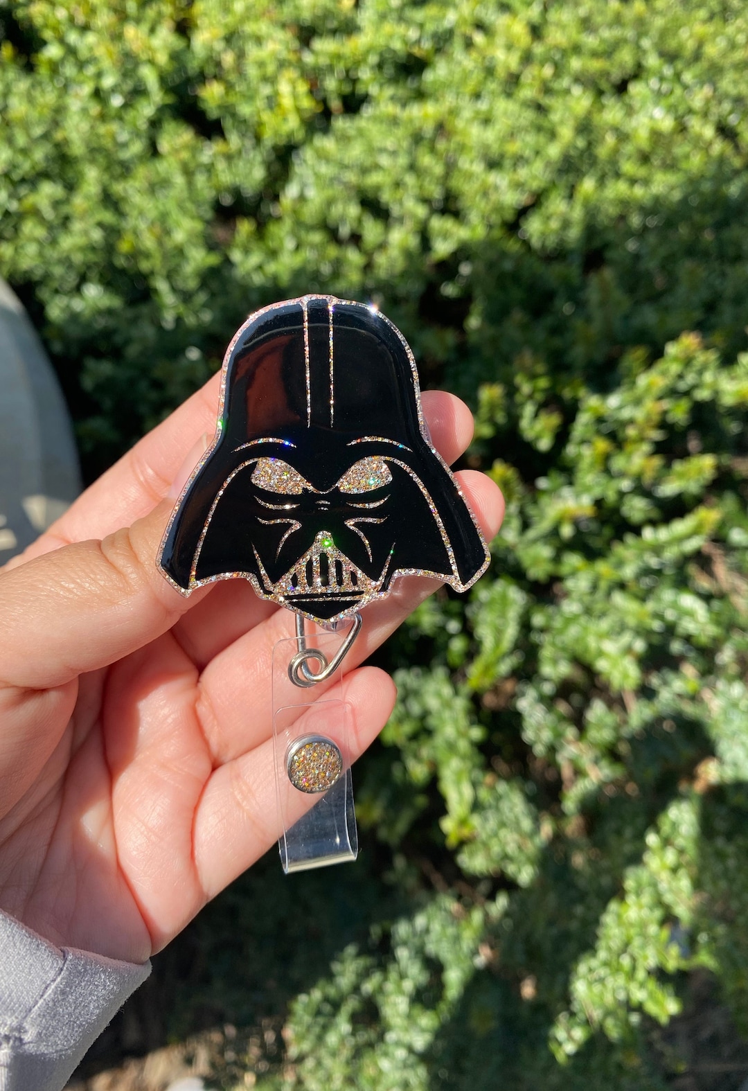 Darth Vader Retractable Badge Holder, Star Wars Interchangeable Badge ...