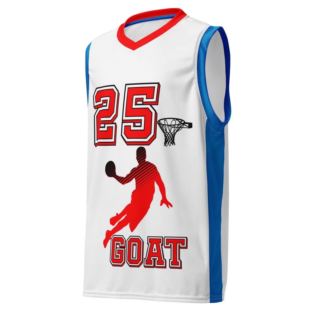 Basketball Jersey Number 25 Playera De Basquetbol Numero 25 - Etsy