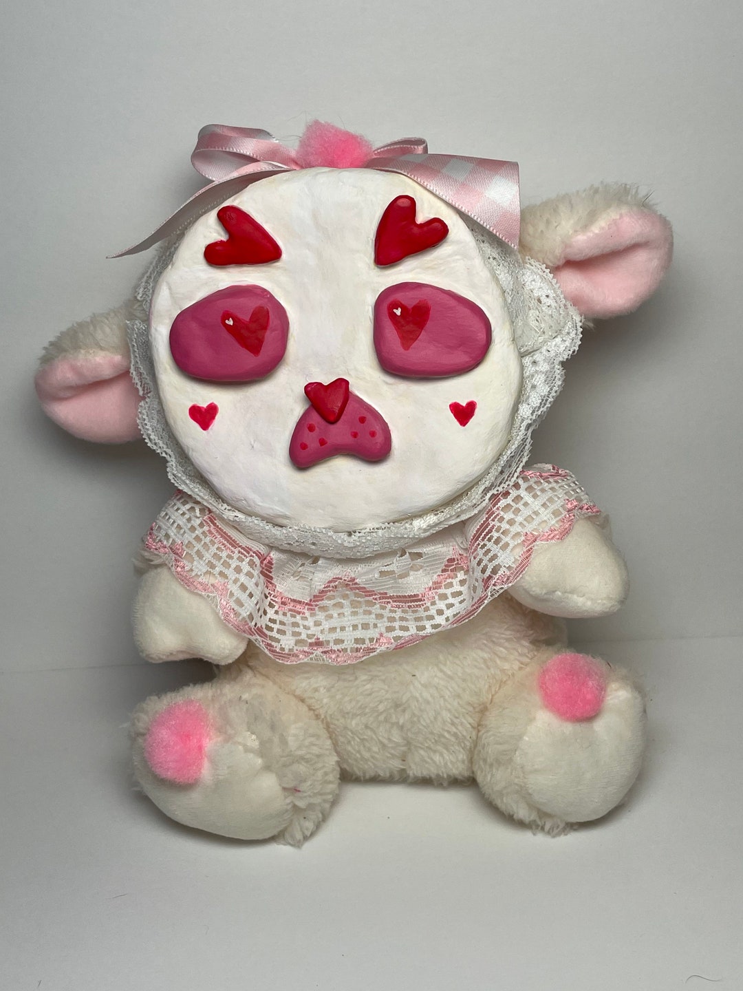 Little Lamb Clay Face Plush 7.5 Inch - Etsy