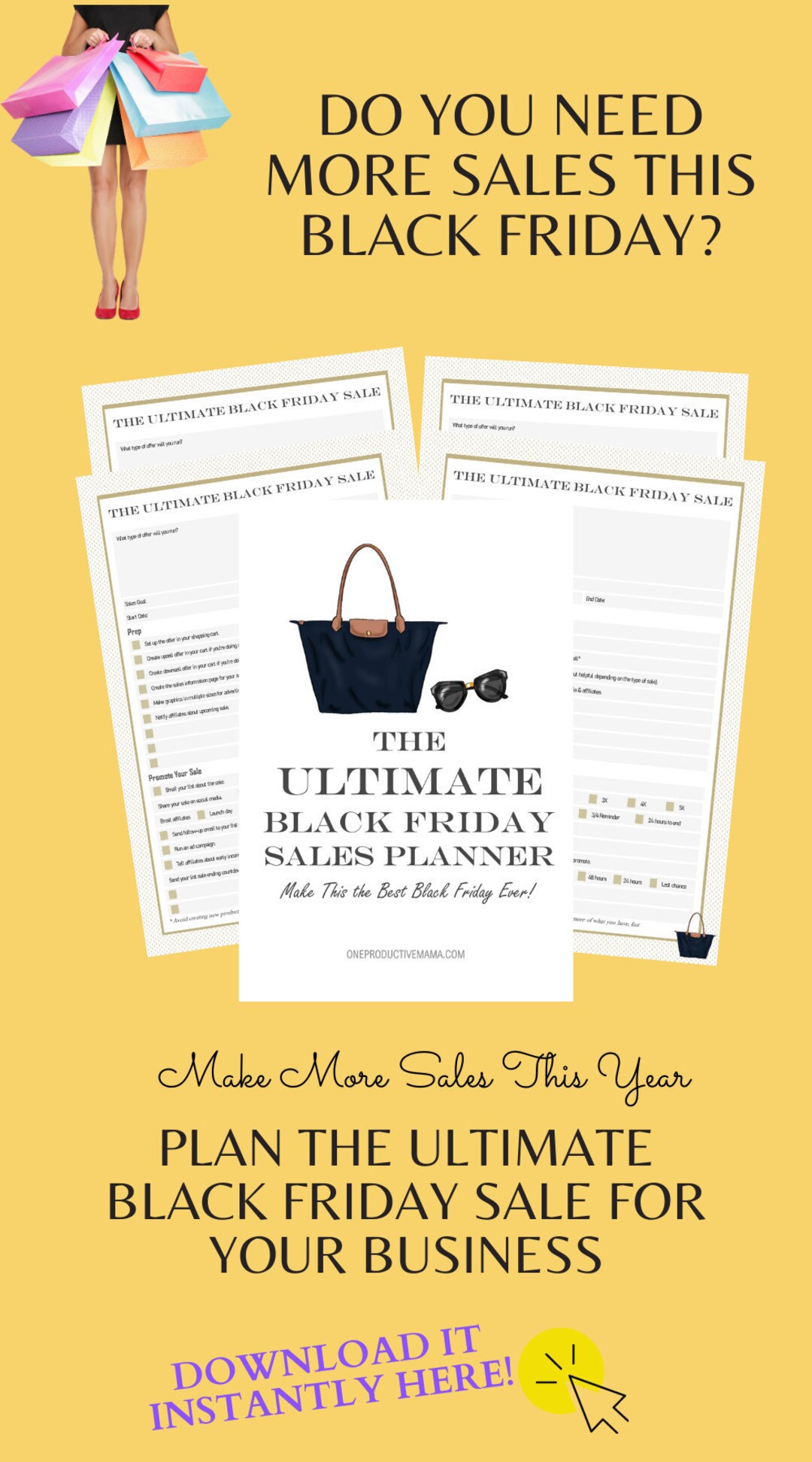 Black Friday Planner, the Ultimate Black Friday Sales Planner ...