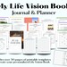 Vision Board Book, Vision Board Planner, Goal Planner, Life Planner ...