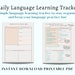 Language Learning Tracker, Daily Planning Pages, Journal Pages ...