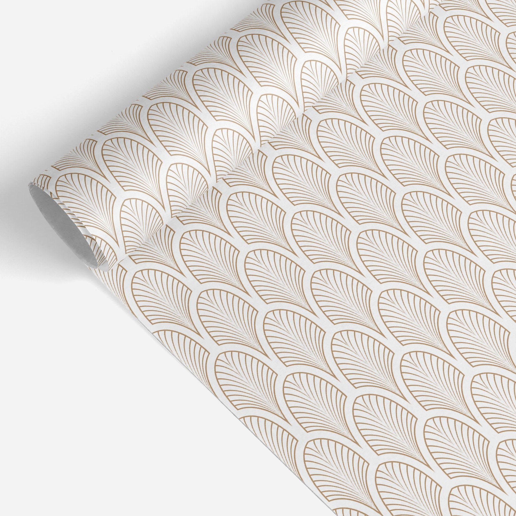 Gold Art Deco Pattern Wrapping Paper - Luxury Gift Wrap - Etsy UK