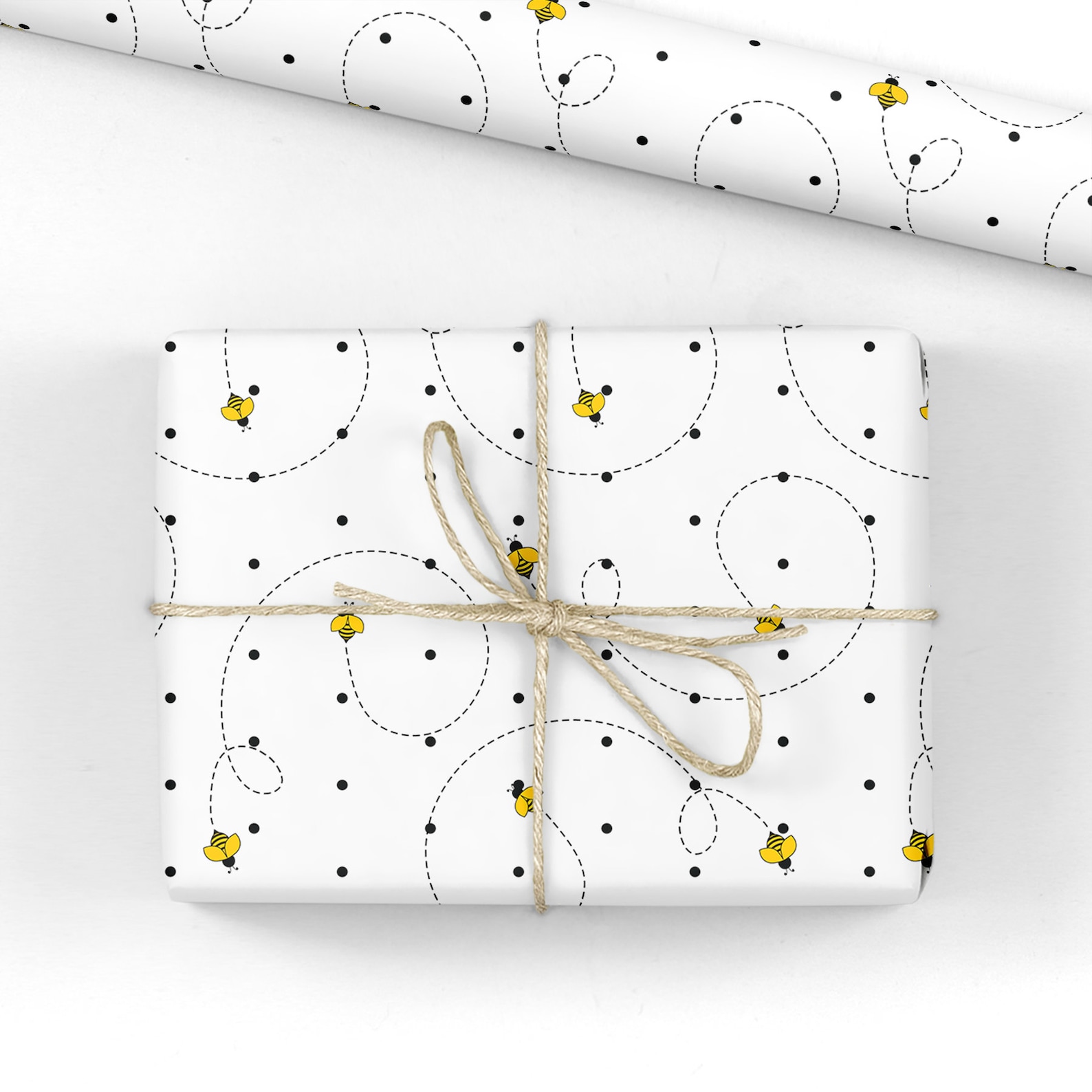 Bee Wrapping Paper Luxury Gift Wrap Bee Gift Wrap | Etsy