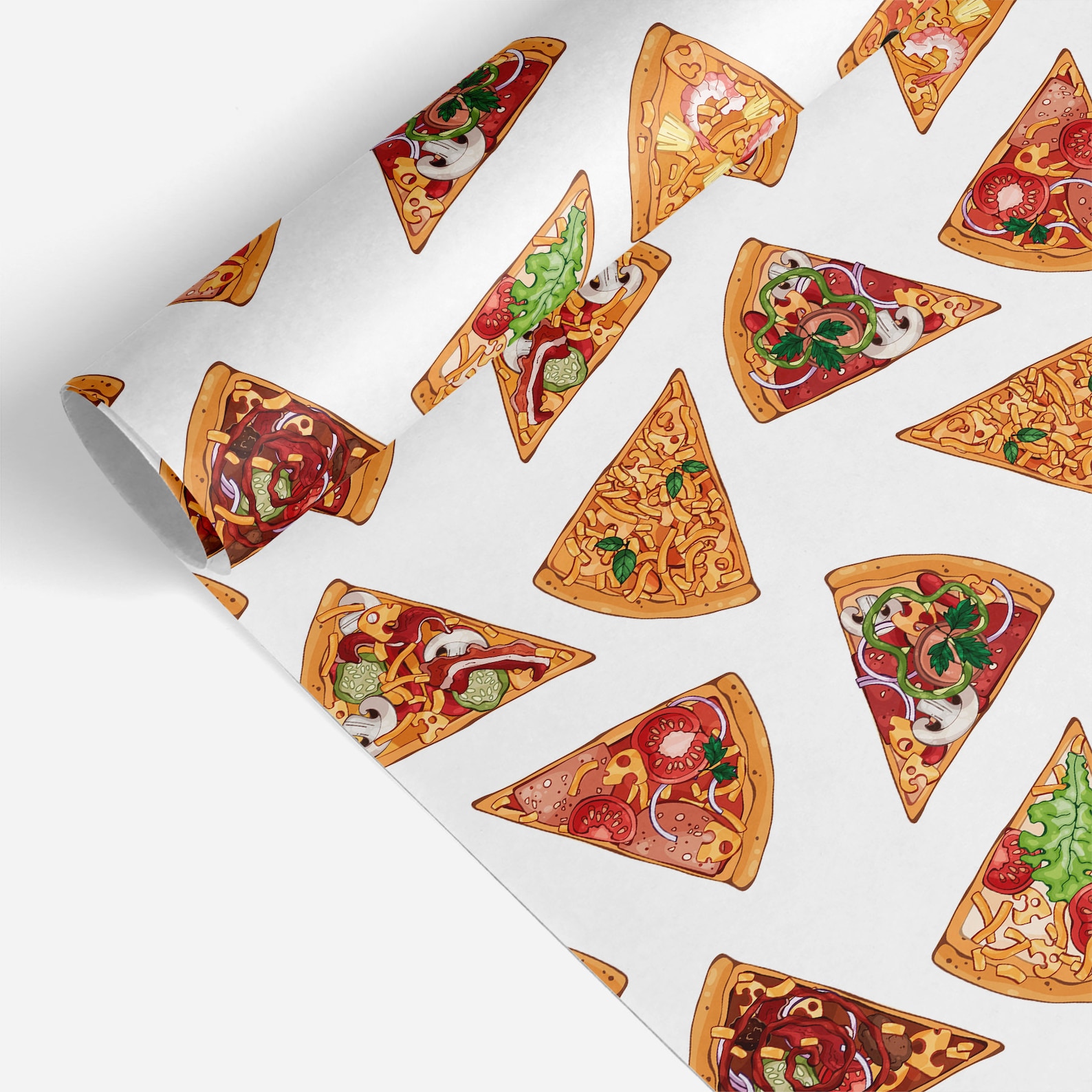 Pizza Wrapping Paper Luxury Gift Wrap Birthday Gift Wrap - Etsy
