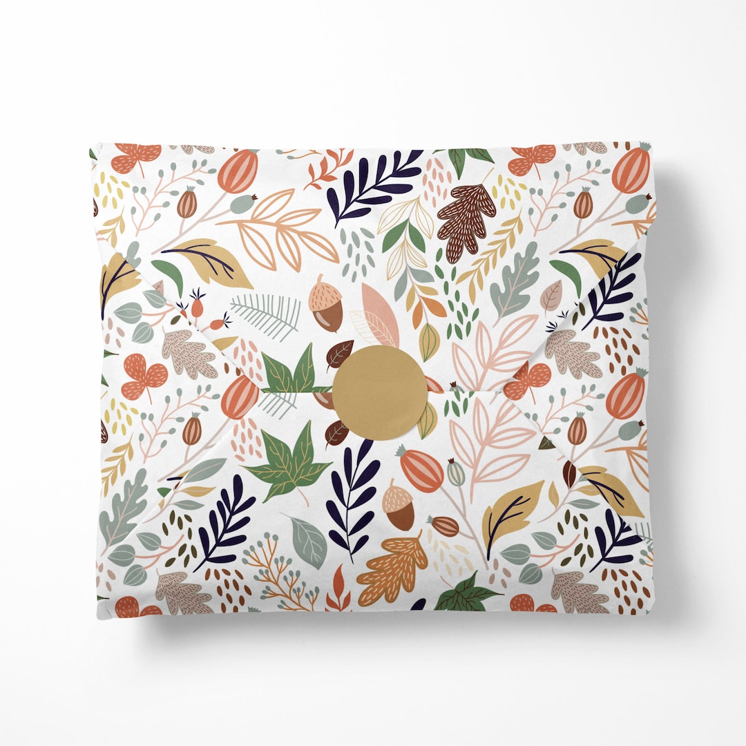 Autumn Wrapping Paper Luxury Gift Wrap Fall Gift Wrap Autumn Leaf ...