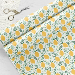 Lemon Wrapping Paper - Luxury Yellow Gift Wrap - Lemon Gift Wrap ...