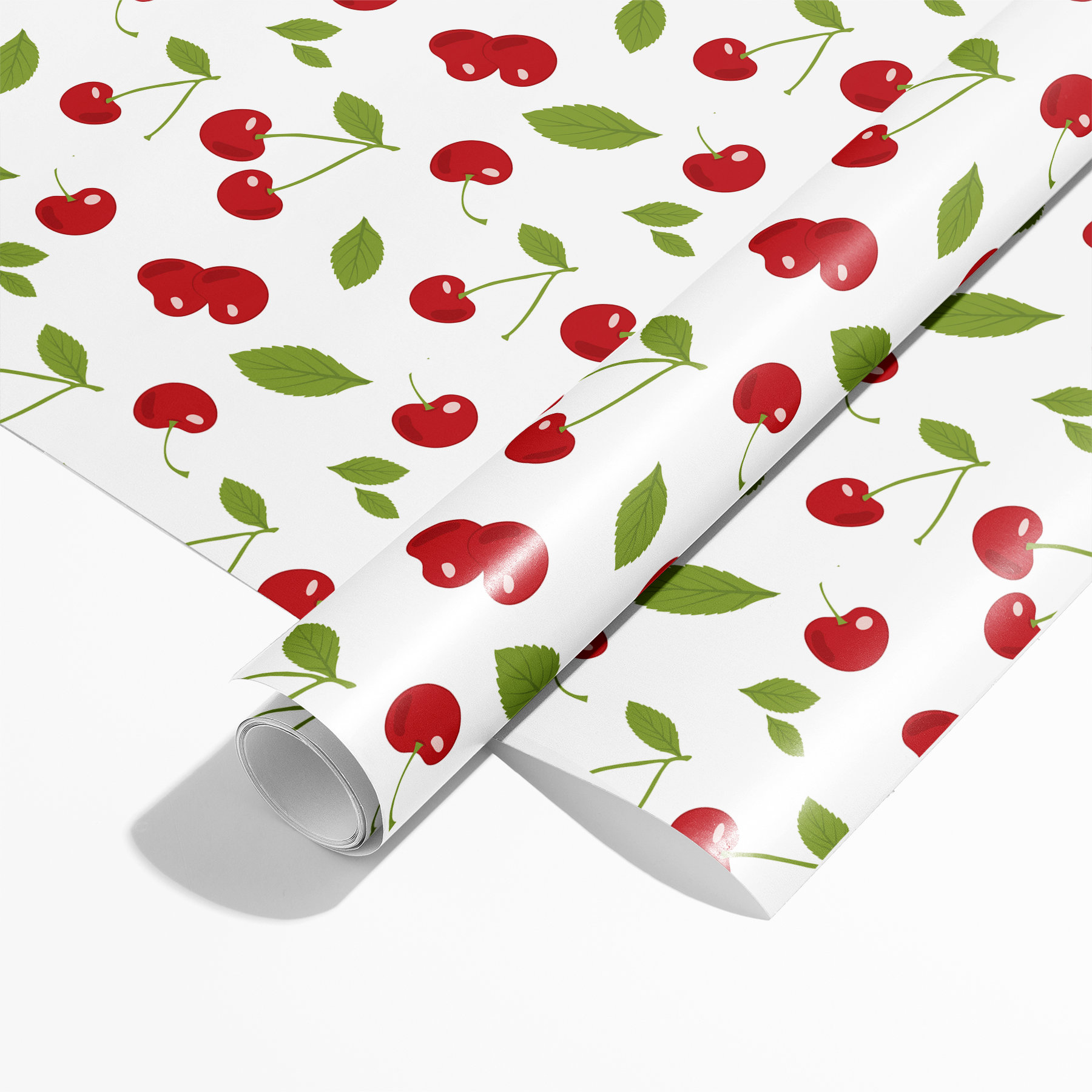 Cherry Wrapping Paper Luxury Gift Wrap Cherries Gift Wrap - Etsy