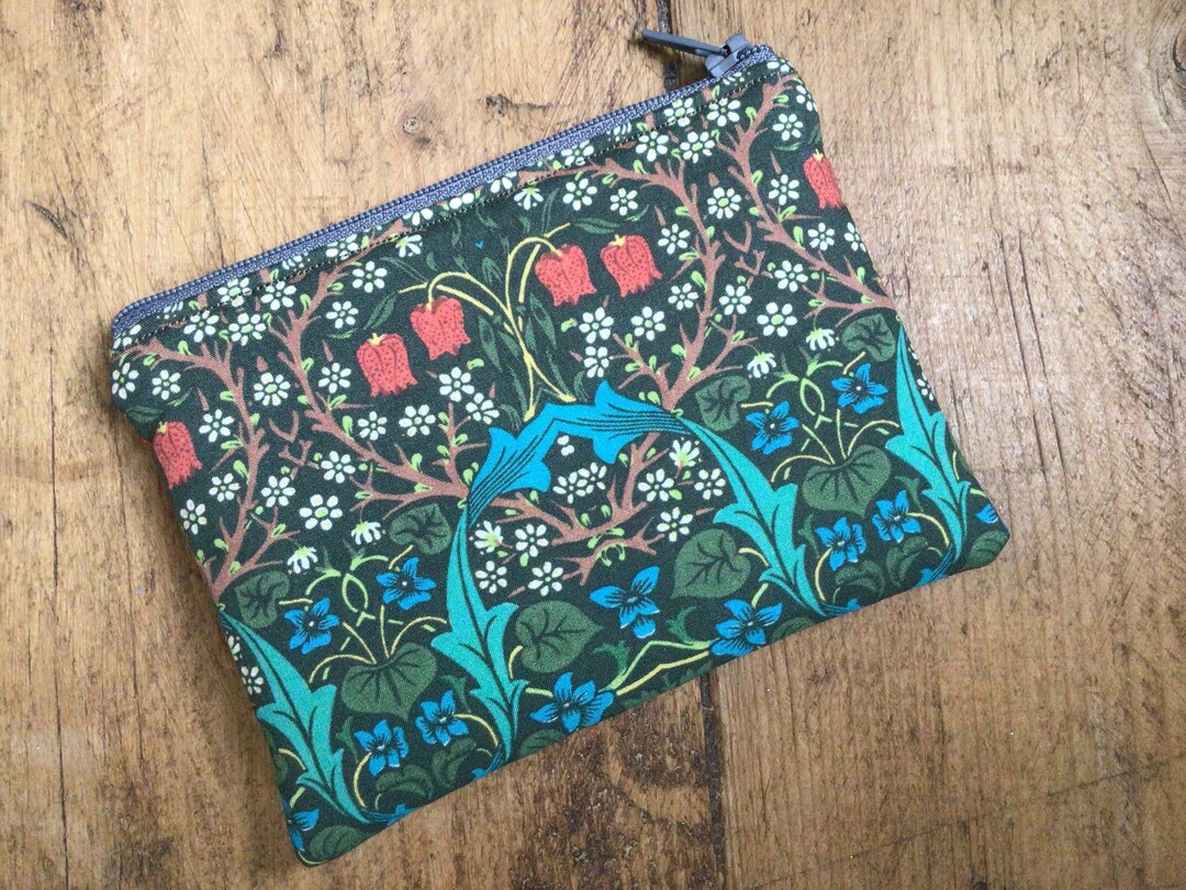 Handmade Coin Purse William Morris Tulip Floral Purse - Etsy