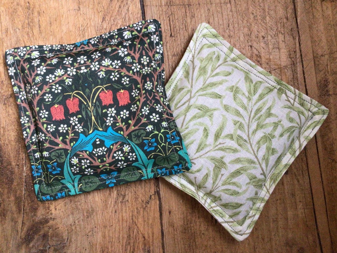 Pair of William Morris Lavender Bags Tulip Print and Willow Bough ...