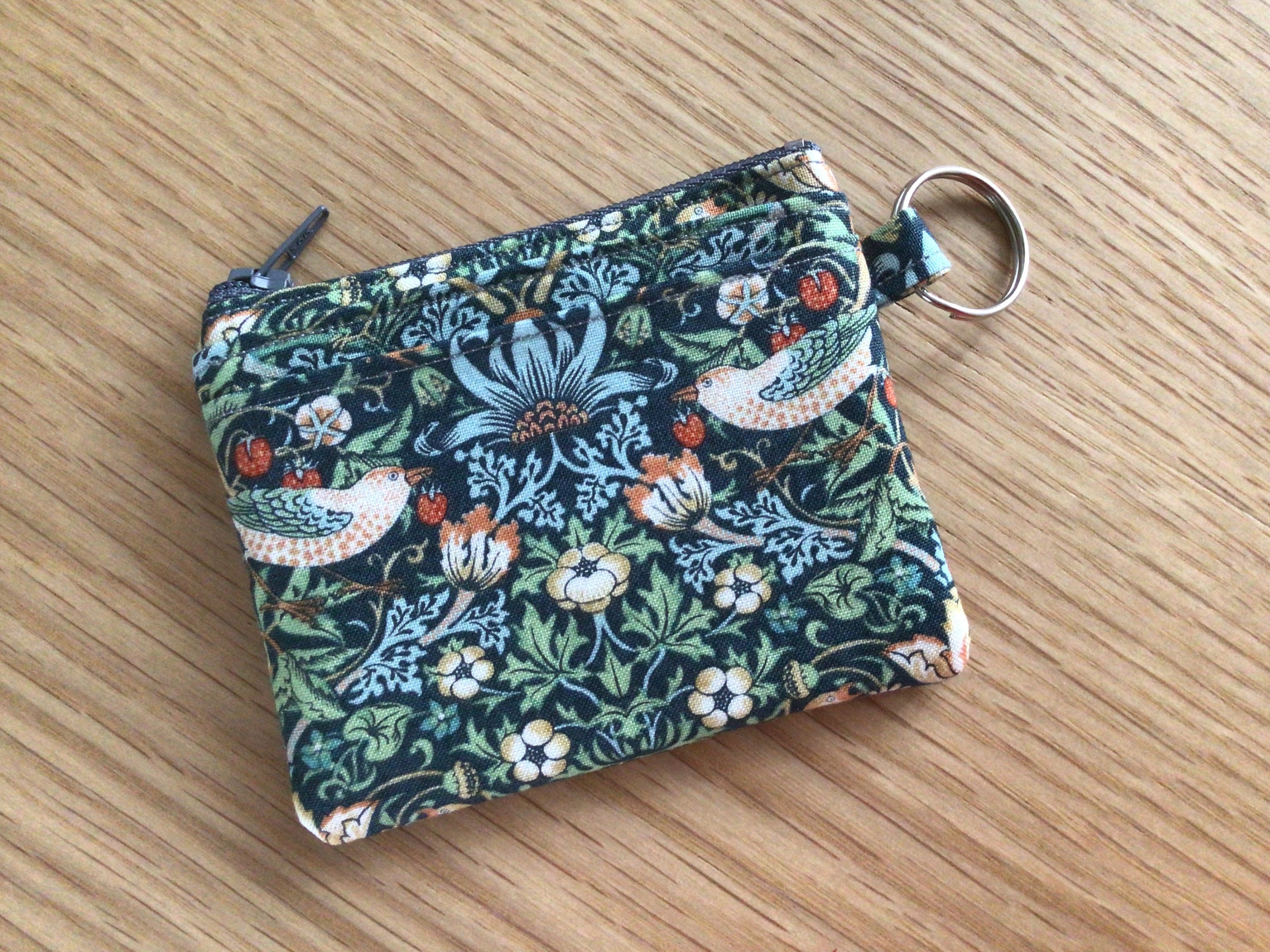 Handmade Small William Morris Strawberry Thief Print Fabric - Etsy UK
