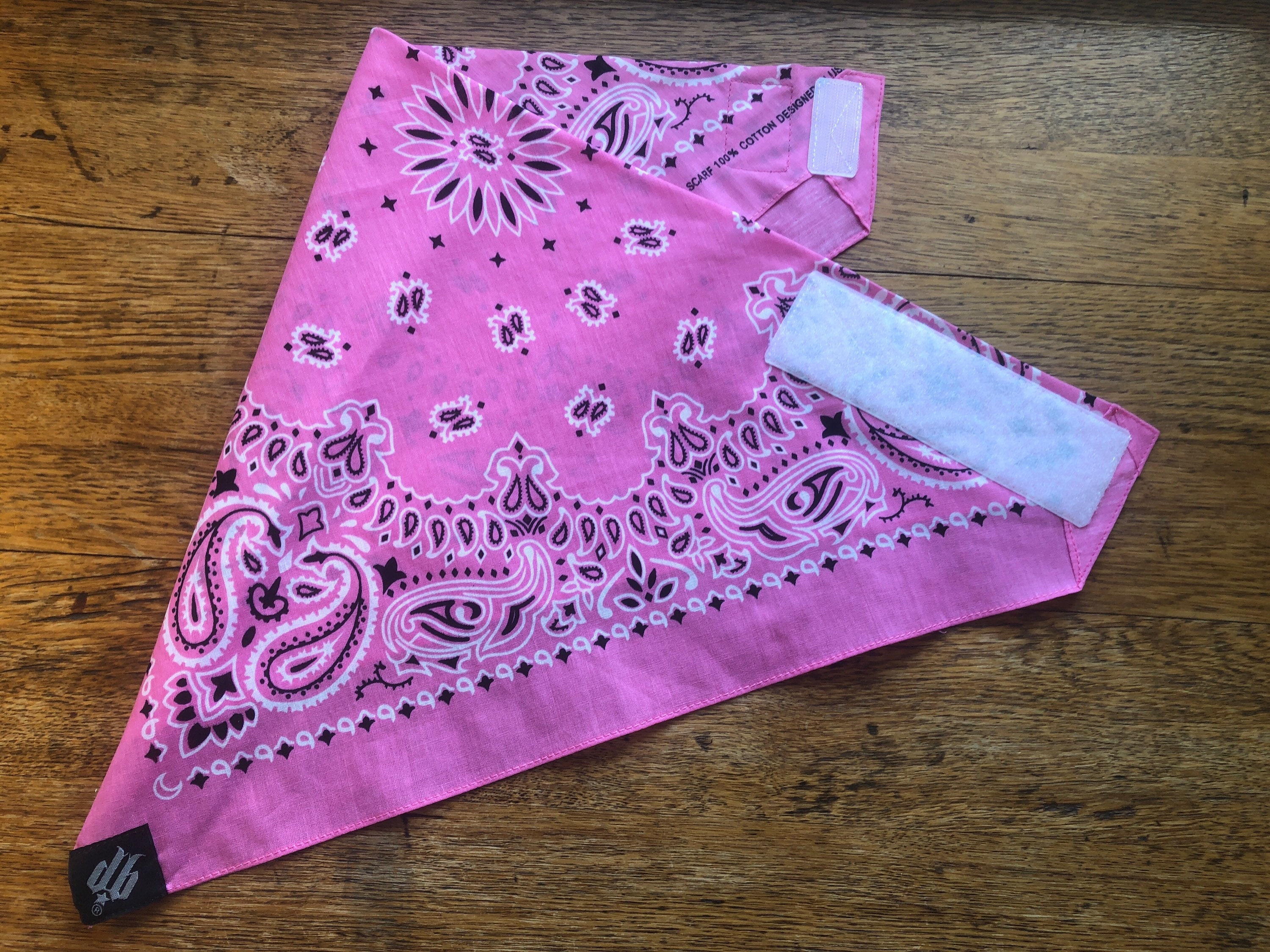 Pink Paisley Quick Adjustable Dust Bandit Bandana for Face Filter/skull ...