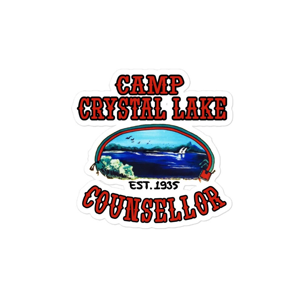 Camp Crystal Lake Stickers - Etsy