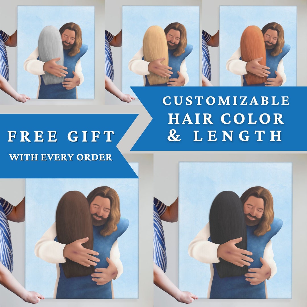 Custom Jesus Christ Digital Painting: Personalized Christian Art - Etsy