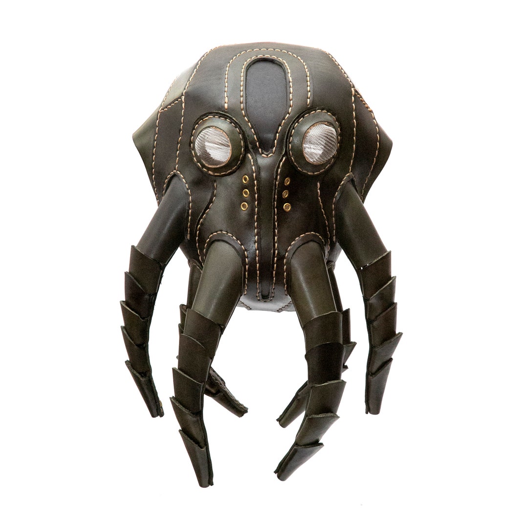 Leather CTHULHU Mask - Etsy