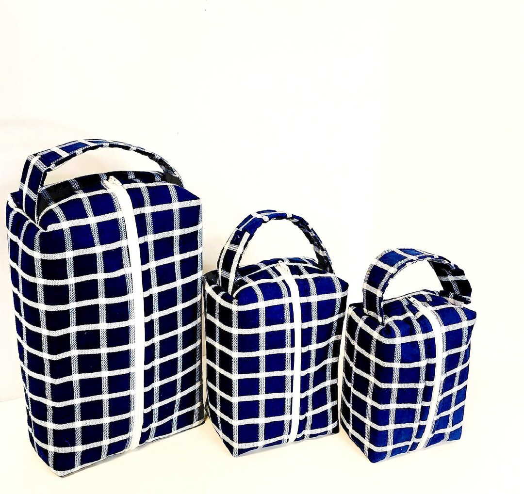 A 3 Piece Rectangle Shape Pouches travel Pouches Cosmetic Pouches ...