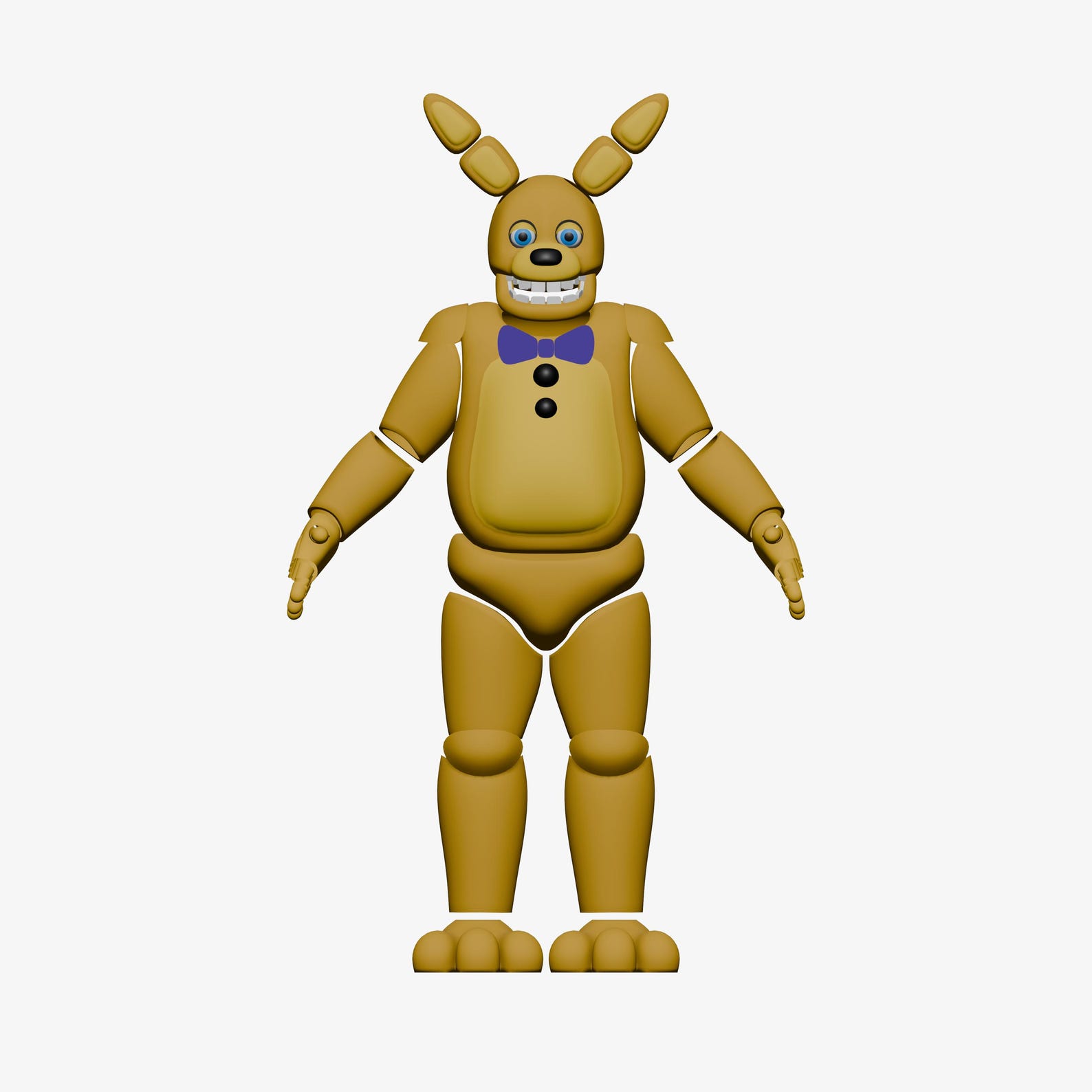 FNAF Spring Bonnie Movie Version Full Body Wearable Mask for EVA Foam ...