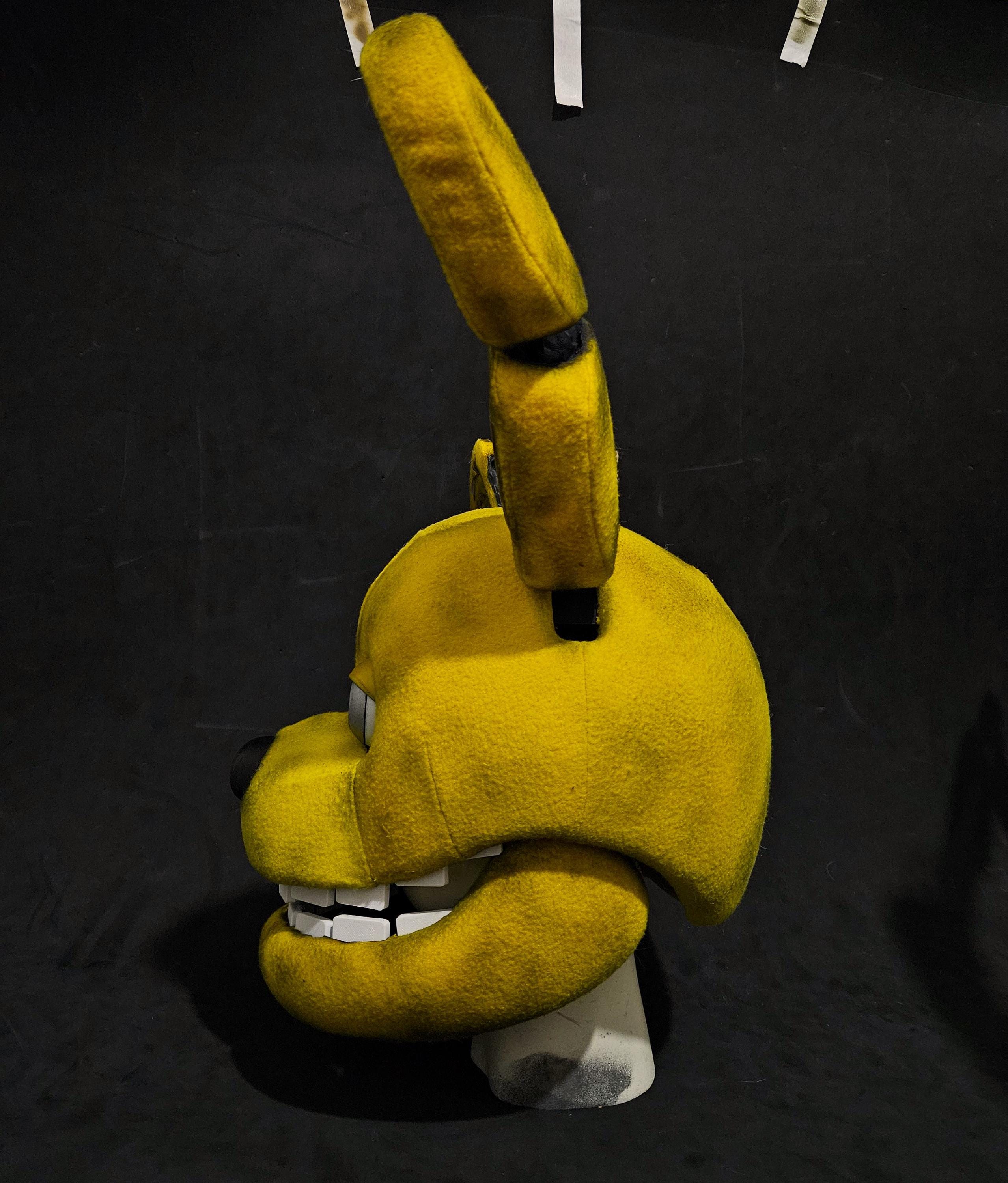 Yellow Rabbit Cosplay Head Spring Bonnie ( FNAF Movie Version ) - Etsy