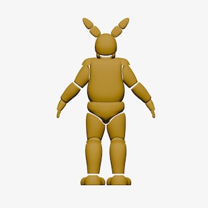 FNAF Spring Bonnie Movie Version Full Body Wearable Mask for EVA Foam ...