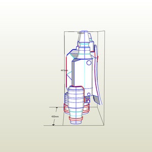 Heavy Infantry Mandalorian Jetpack Template - Pattern PDO - Etsy