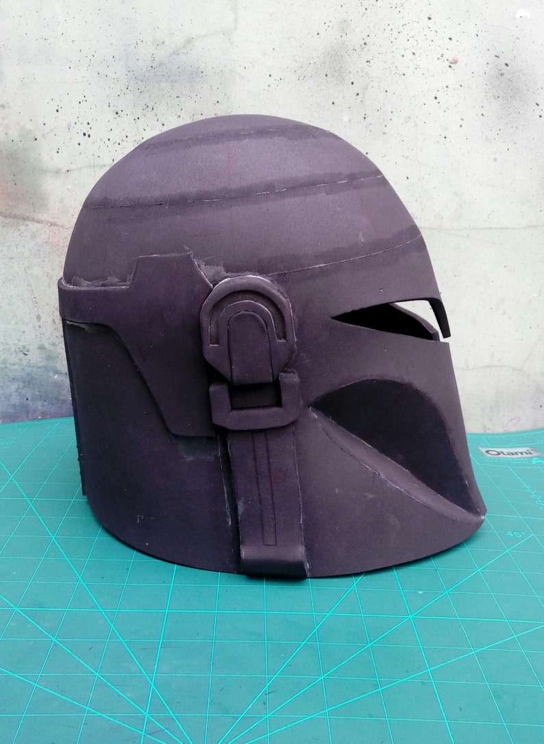 Bo Katan Helmet Foam Template The Mandalorian Season 2 Etsy