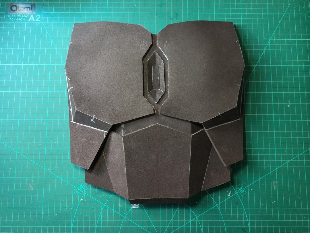 Mandalorian Beskar Chest Armor Complete Template - Eva Foam Pattern ...