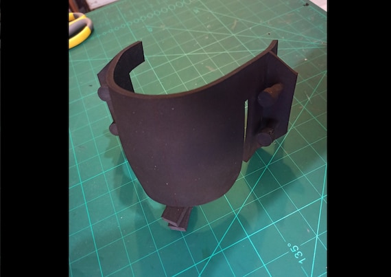 Mandalorian Knee Armor Template Foam Pattern | Etsy