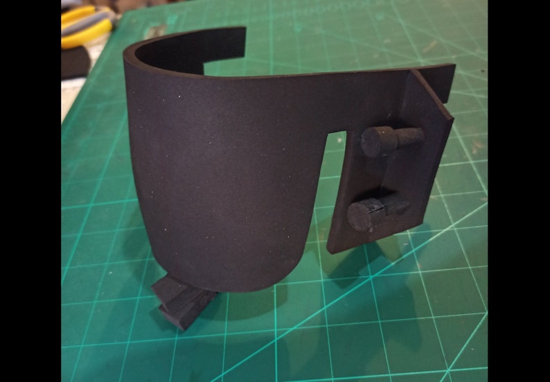 Mandalorian Knee Armor Template Foam Pattern | Etsy