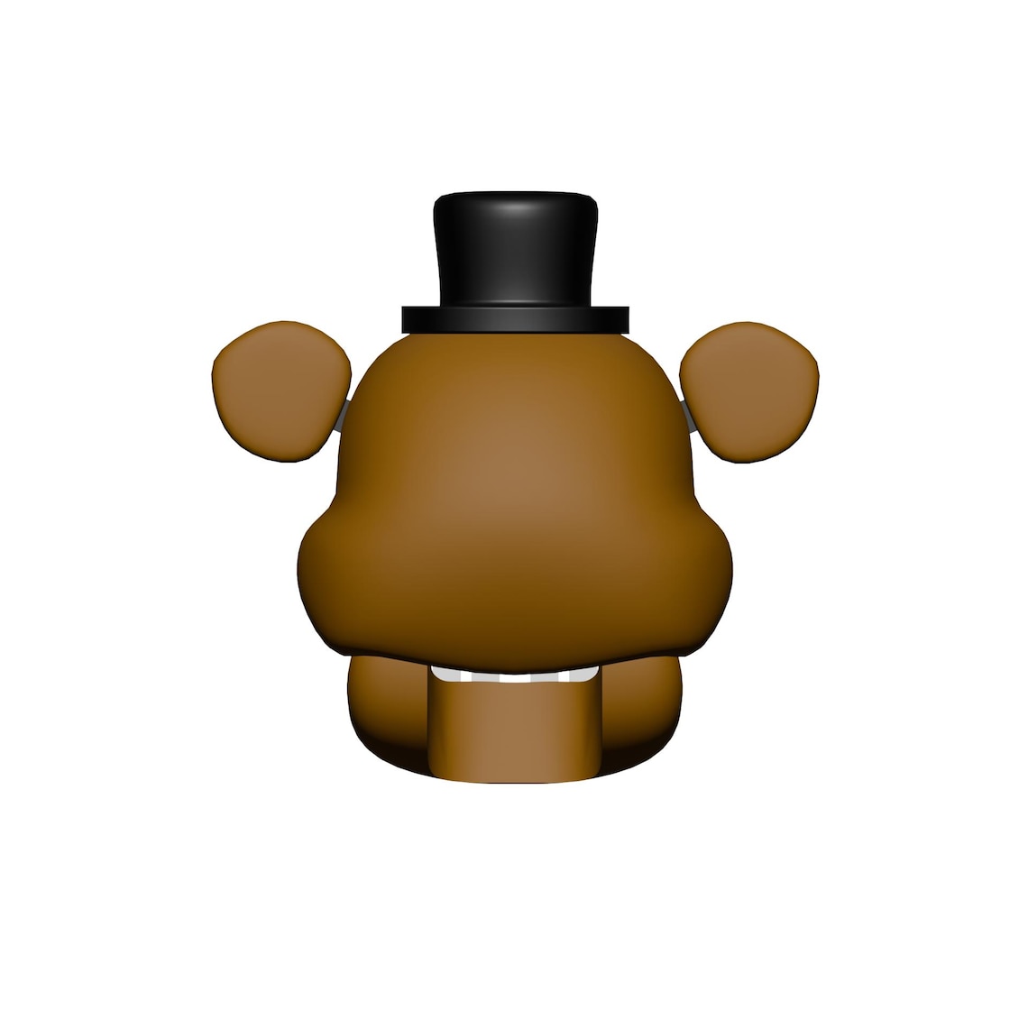 Freddy Fazbear Wearable Helmet Mask Template for EVA Foam (PDO) Custom ...
