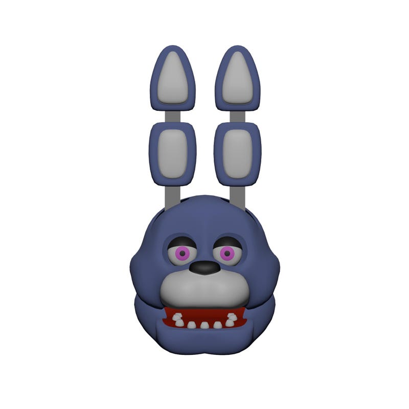 Spring Bonnie Head Template - Etsy