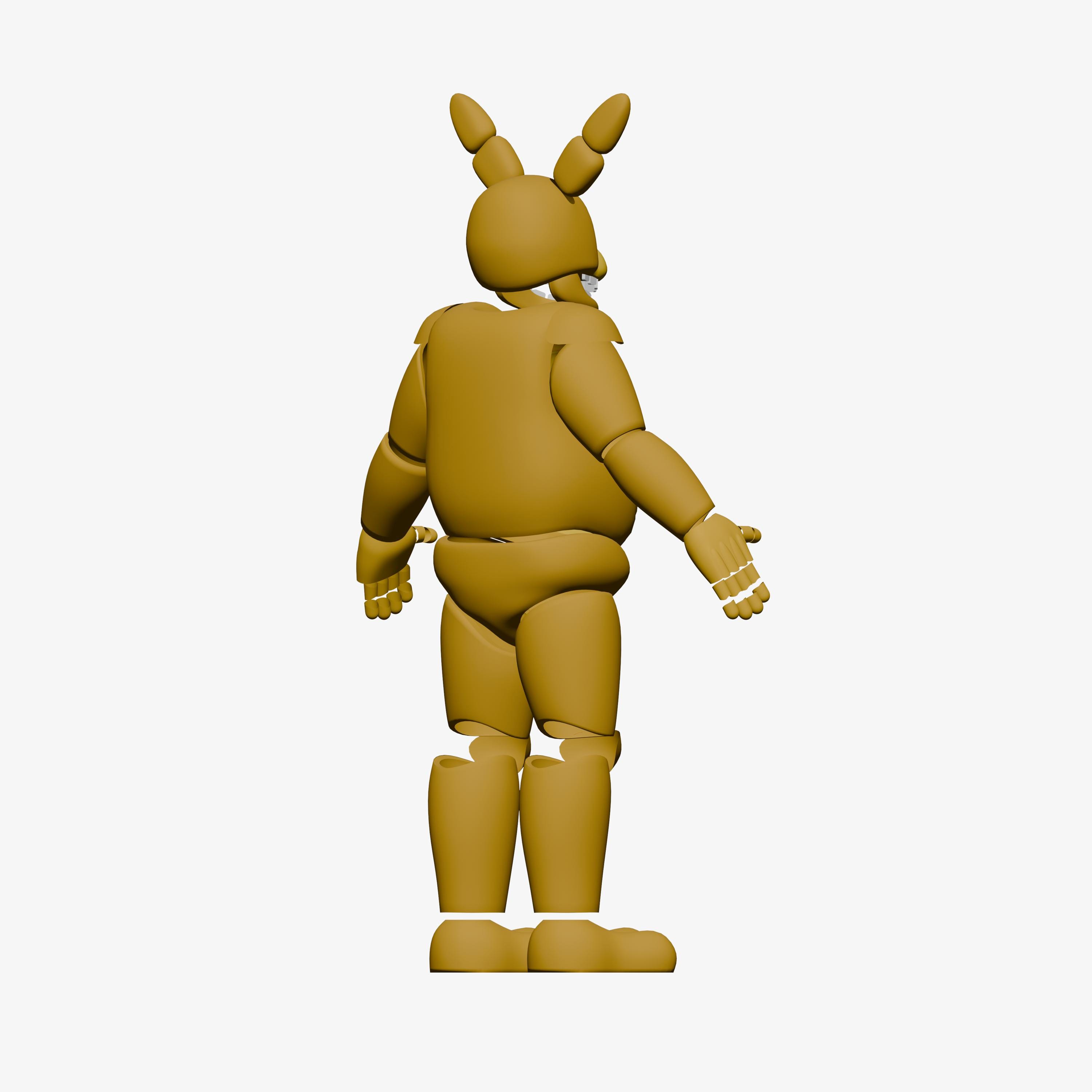 FNAF Spring Bonnie Movie Version Full Body Wearable Mask for EVA Foam ...