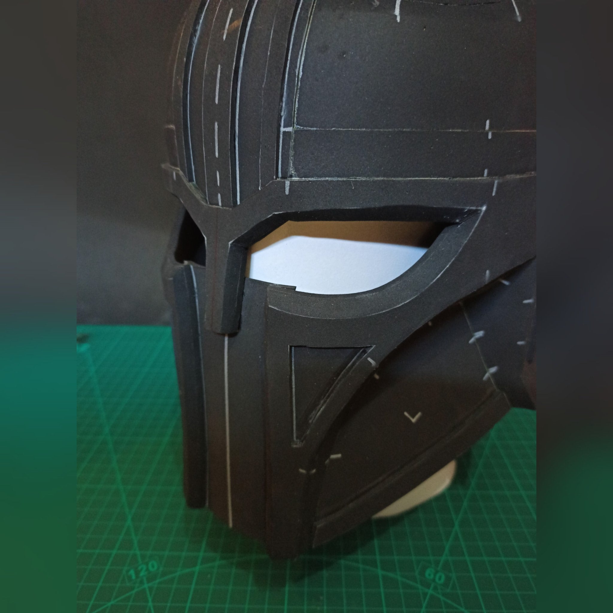 Mandalorian the Armorer Blacksmith Helmet Template EVA Foam - Etsy