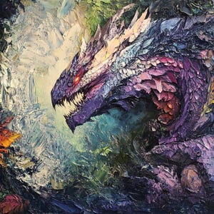Monster Hunter World Wall Art, Rolled Canvas Print, Video Game Decor ...