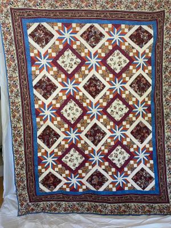 Persian Star Quilt | Etsy