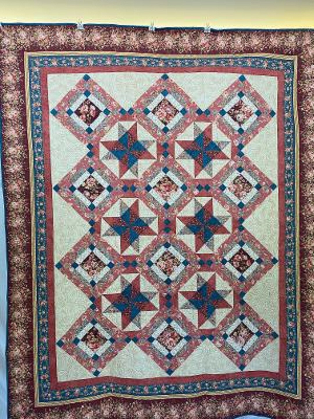Romantic Rose Hand-made Quilt - Etsy