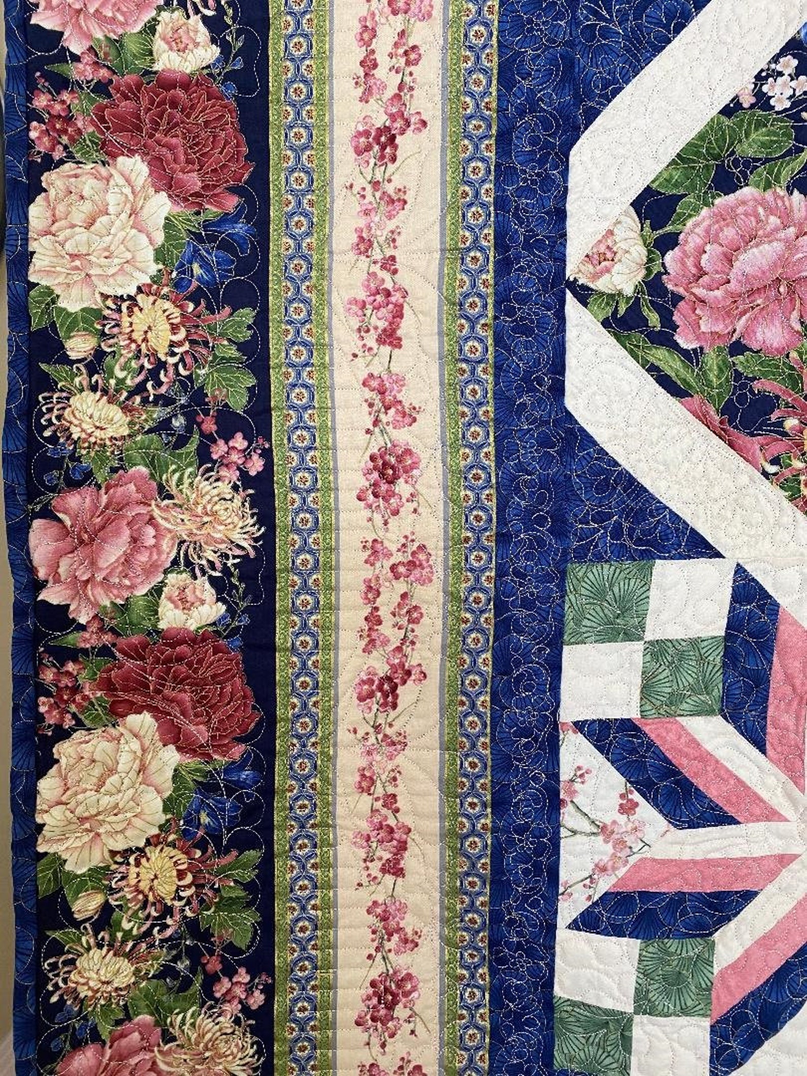 Handmade and Custom Quilted Quilt - Etsy