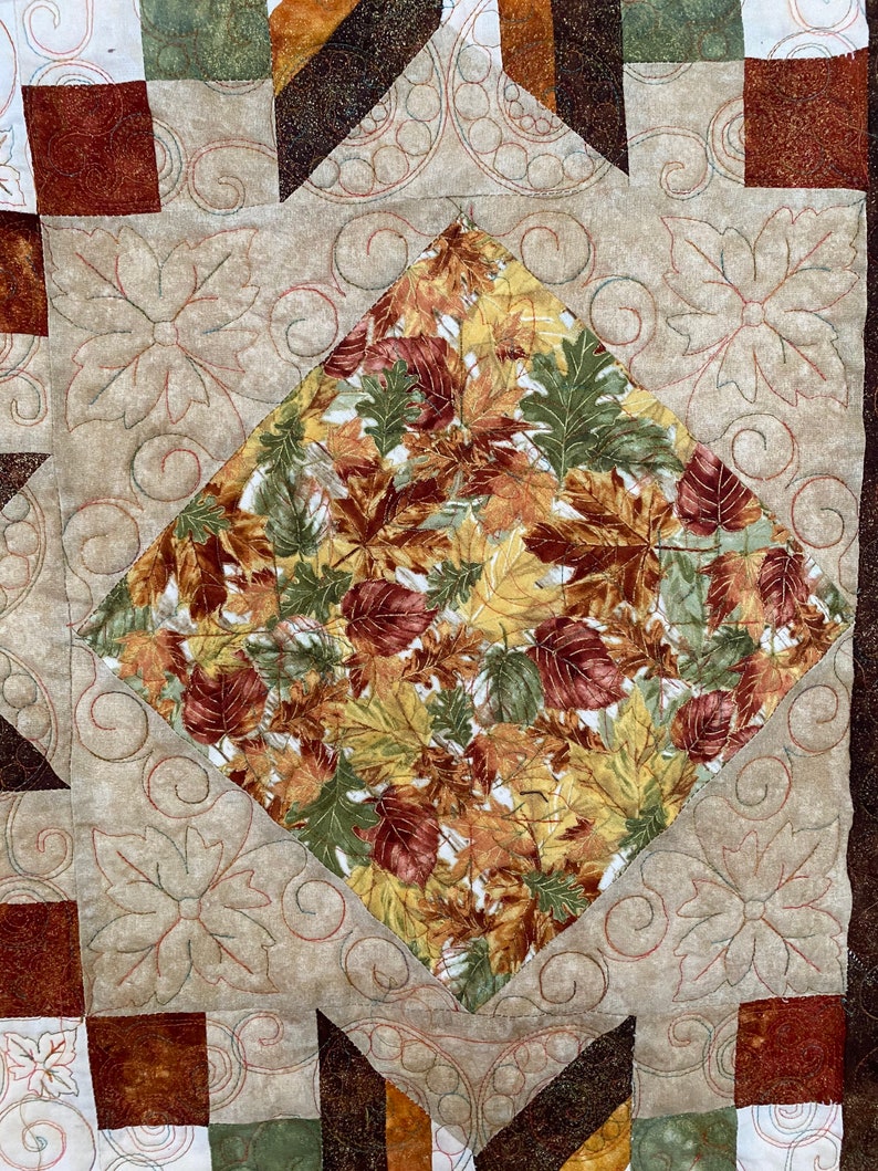 Fall Festival Star Quilt Large, Queen Size - Etsy