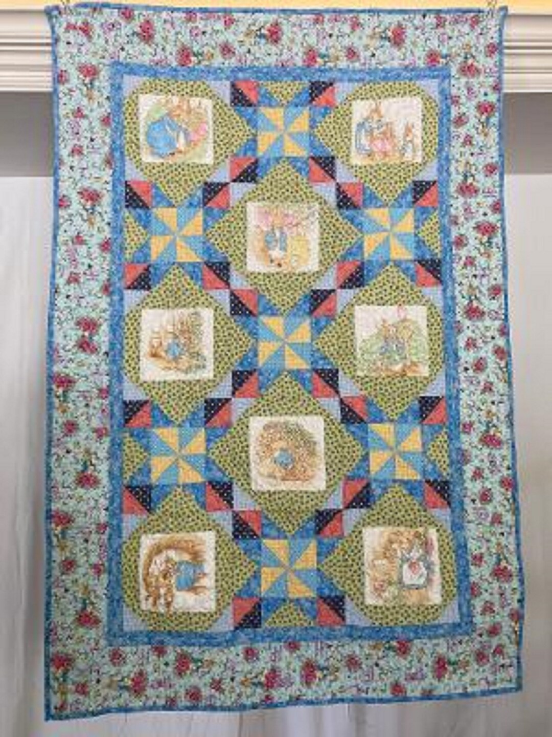 Peter Rabbit Star Quilt - Etsy