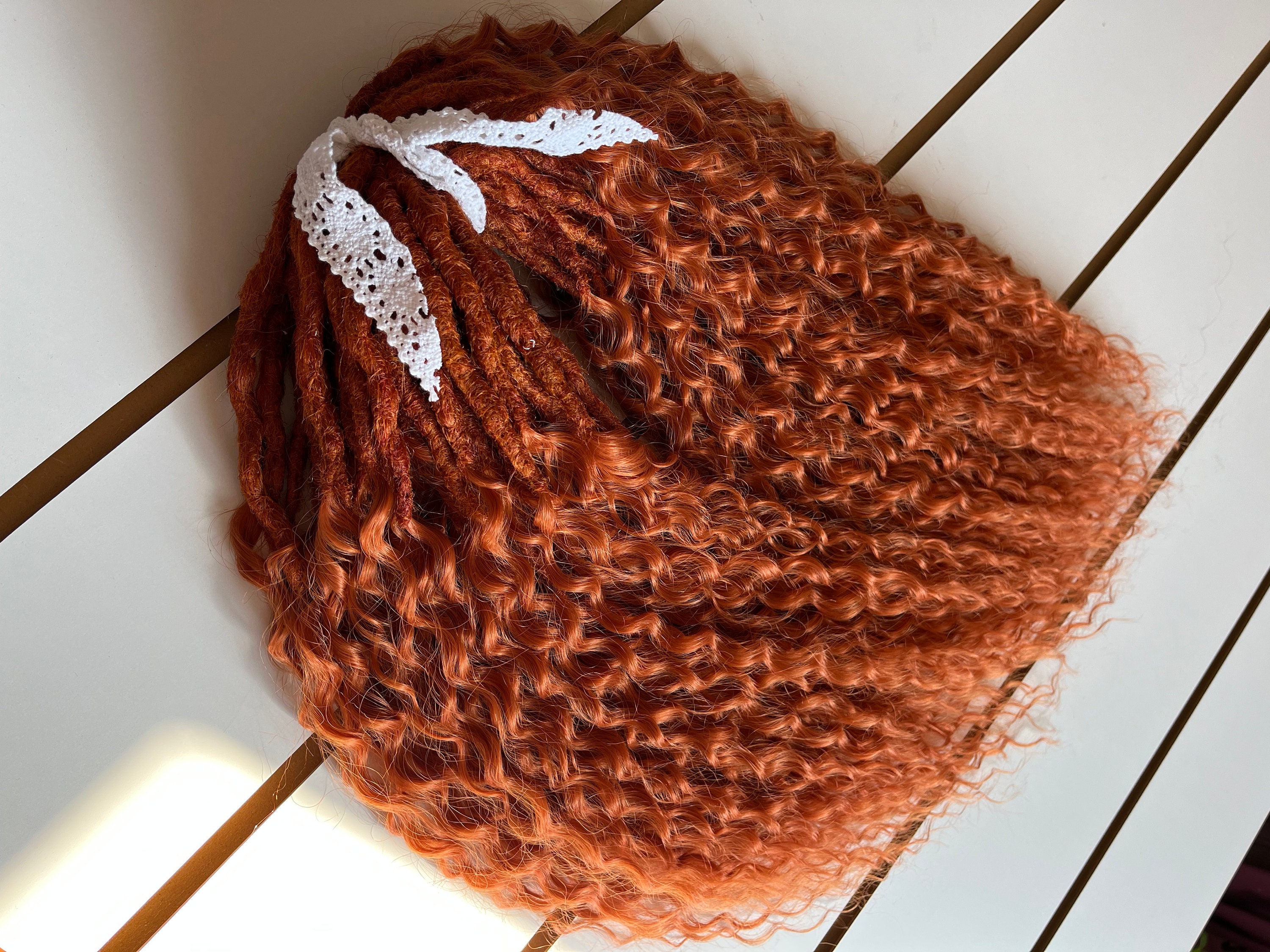 Synthetic Dreads Curly Faux Dreads Hair Accessories Dreadlocks ...