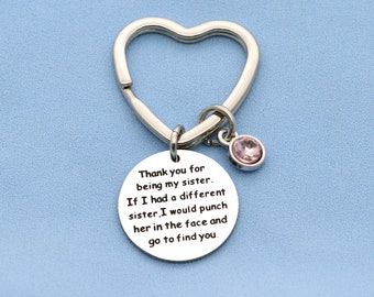 Sister Key Chain | Etsy