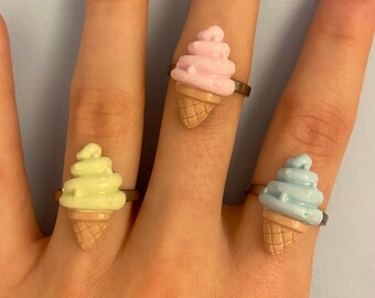 Ice Cream Ring - Etsy