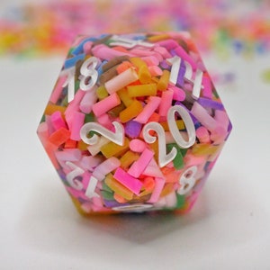 CUPCAKE DICE | Sprinkles Candy Handmade Resin Set Made in Italy for ...