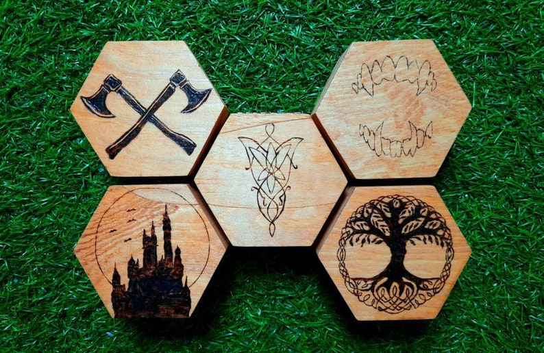 FEYWILD Dice Set: Handmade Resin Dice for Dungeons and Dragons - Made ...