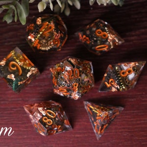 STEAMPUNK DICE | Clockwork Mechanism Handmade Set Made in Italy for ...