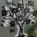 Led Family Tree, Wooden Family Tree With Photo Frames and Led Lighting ...