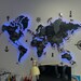Led 3D Wall Map Art Led Wall Art Apartment Decor World Map - Etsy