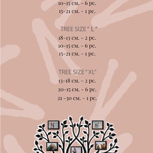 Large Family Photo Collage With Led Backlit, Wooden Photos Frames, Wood ...