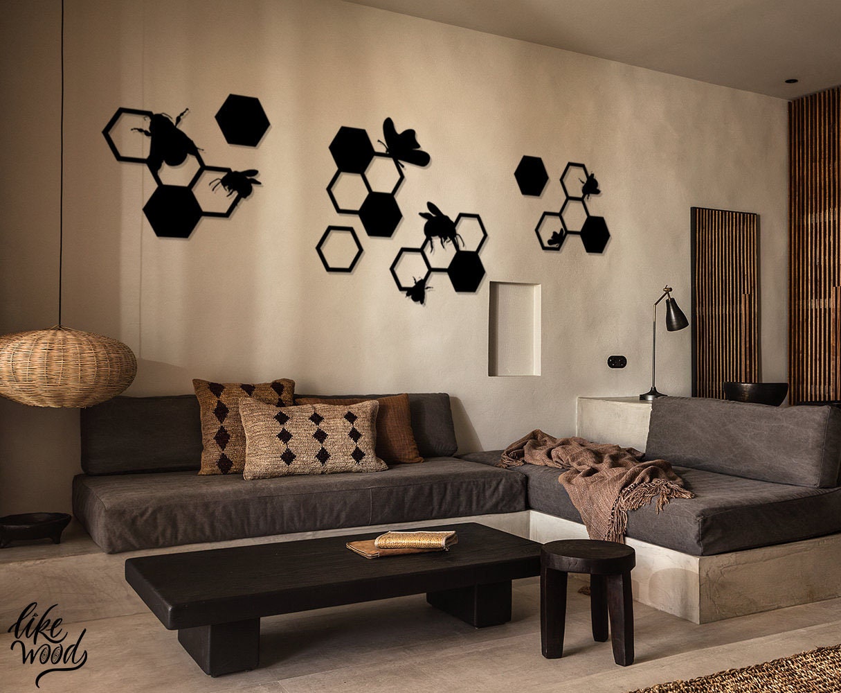 Honeycomb Decor by Justlikewood Honeycomb Jewelry Honeycomb | Etsy