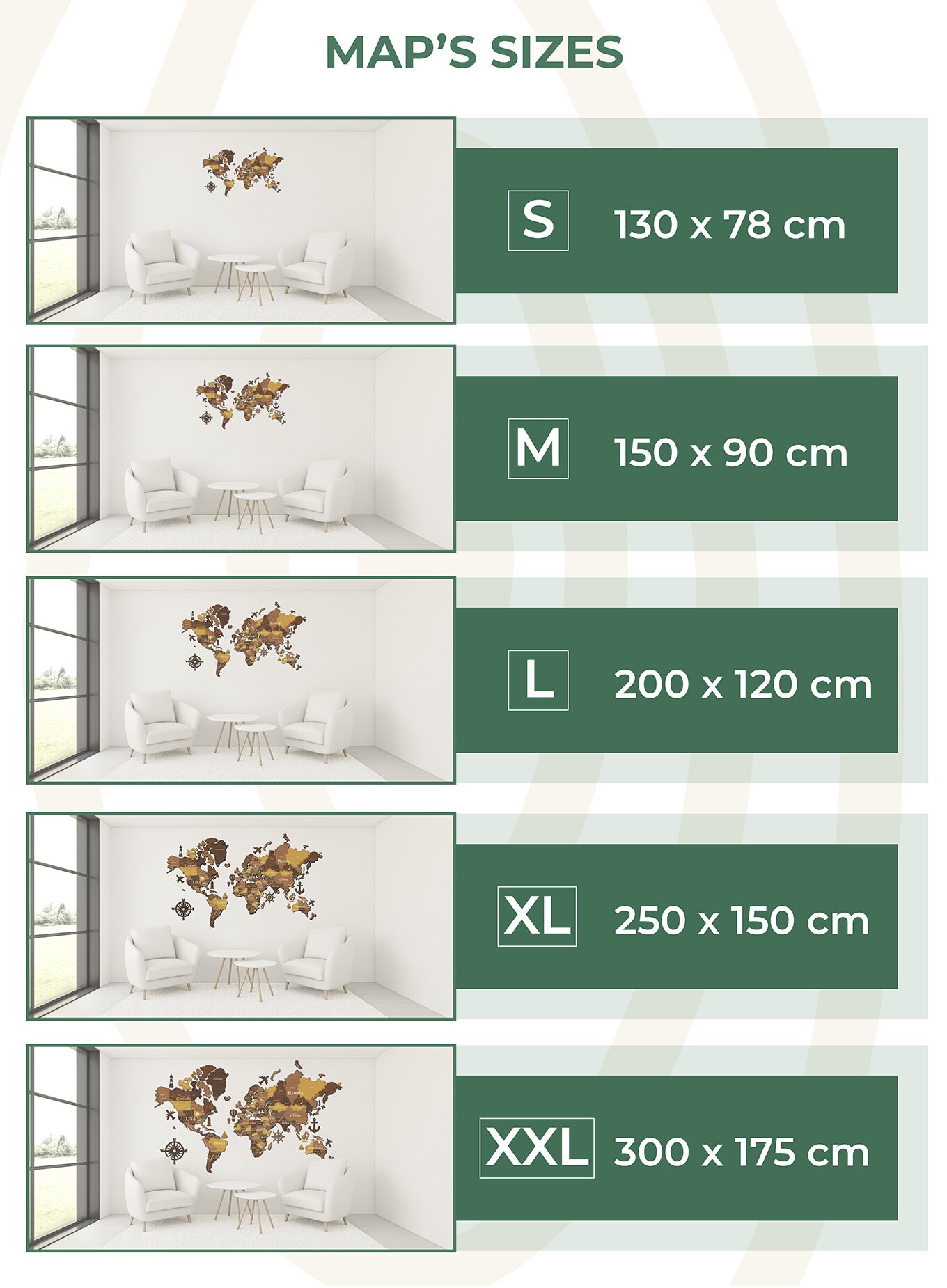 Large 3D Wooden Map of the World 3D World Map to Mark | Etsy UK